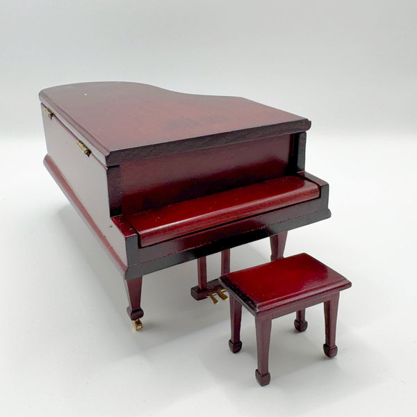 Piano with Music Box – Melvin's Miniatures