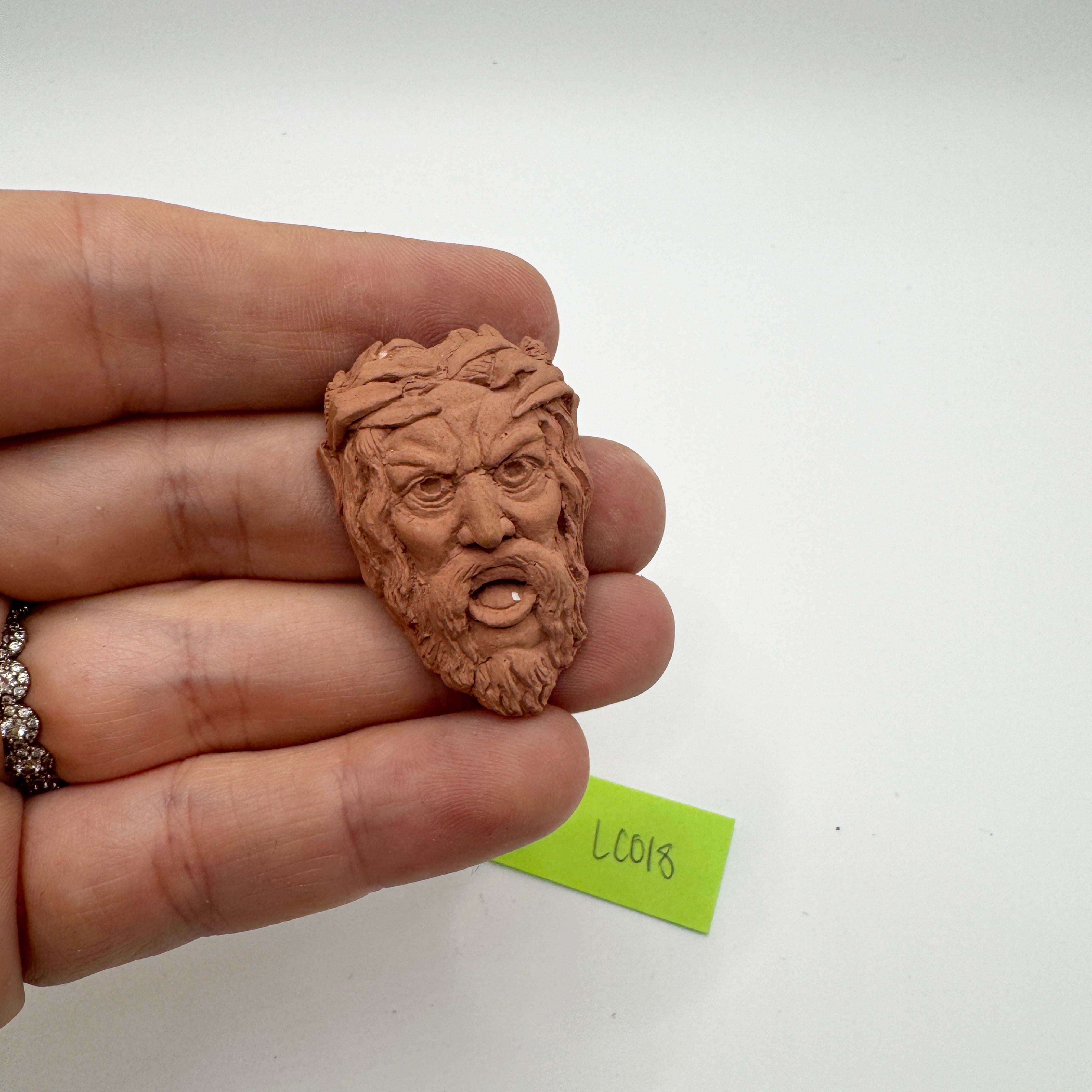 Lawbre Neptune Mask Architectural Detail – Melvin's Miniatures