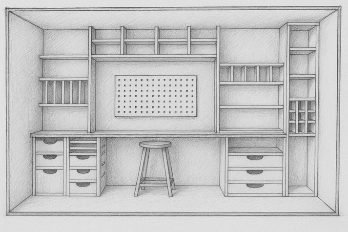 Craft Room Box Kit – Melvin's Miniatures
