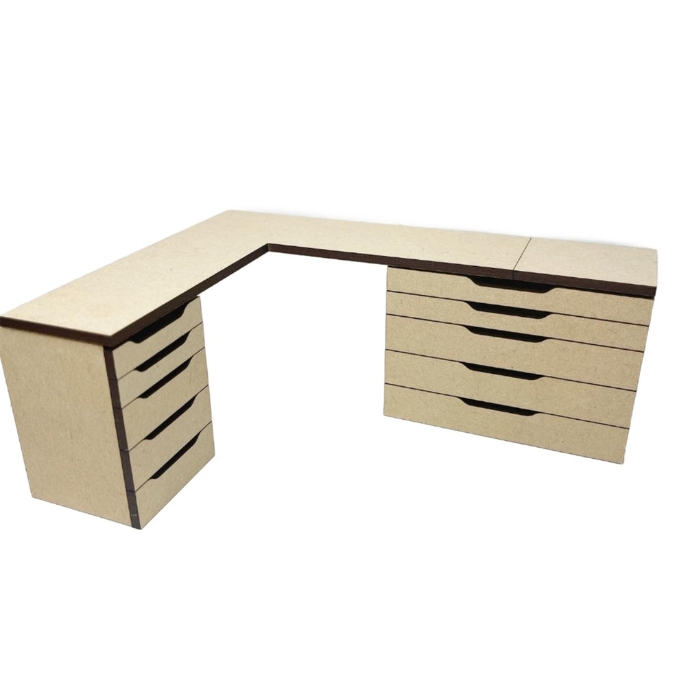 1:12 Scale Miniature Dollhouse Kitchen Cabinets – Melvin's Miniatures